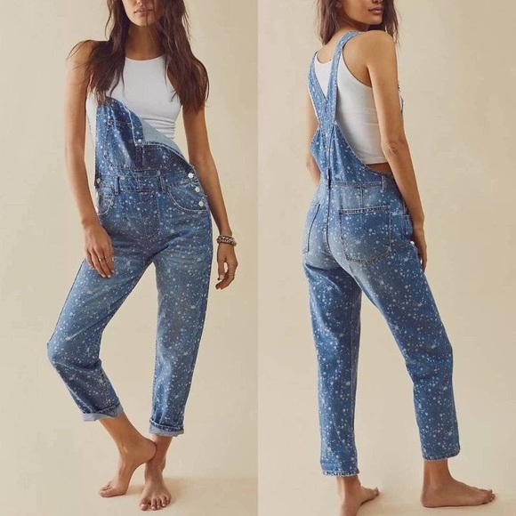 Free People | Pants & Jumpsuits | Nwt Last One Free People Ziggy Bleach ...